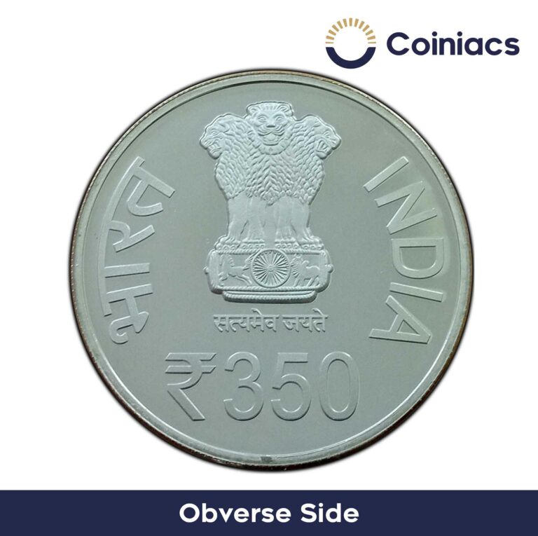 350 Rupees Sri Guru Gobind Singh Ji 2016 coin - Coiniacs