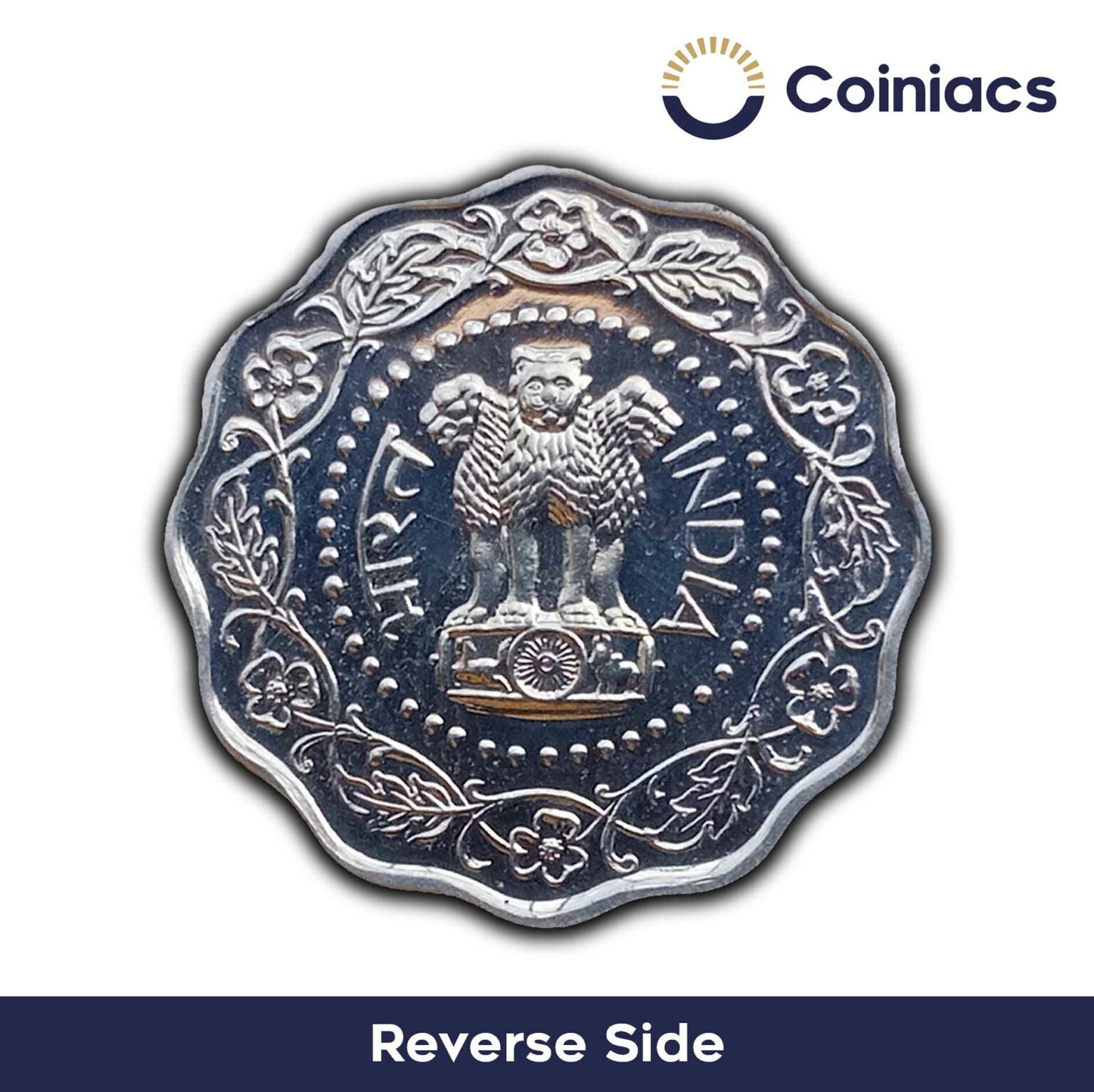 10 Paise Republic India proof Aluminium coin - Coiniacs