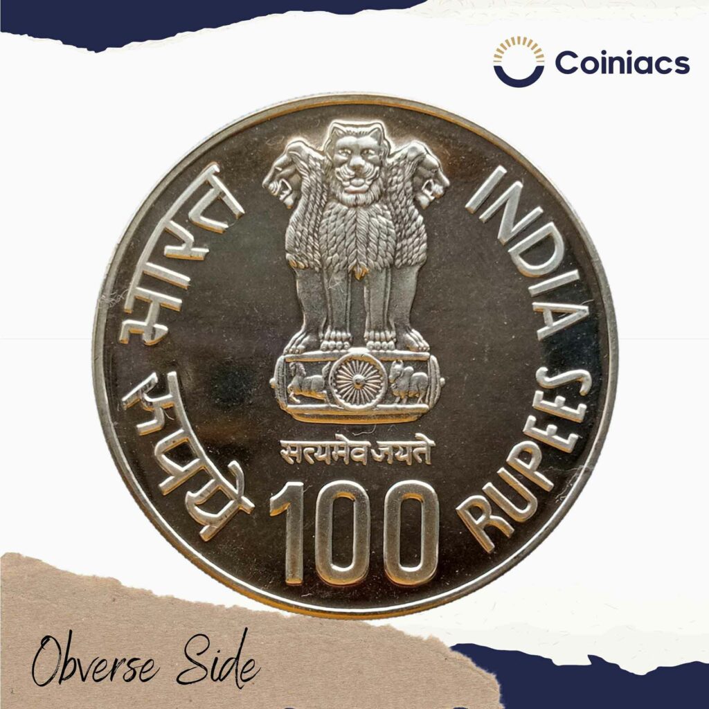 Rare 100 Rupees The First War of Independence 2007 Silver Commemorative ...