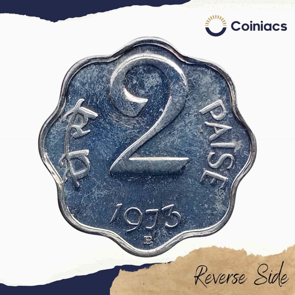 2 Paise Proof Issue 1973 Copper-Nickel Proof Coin, Republic India ...