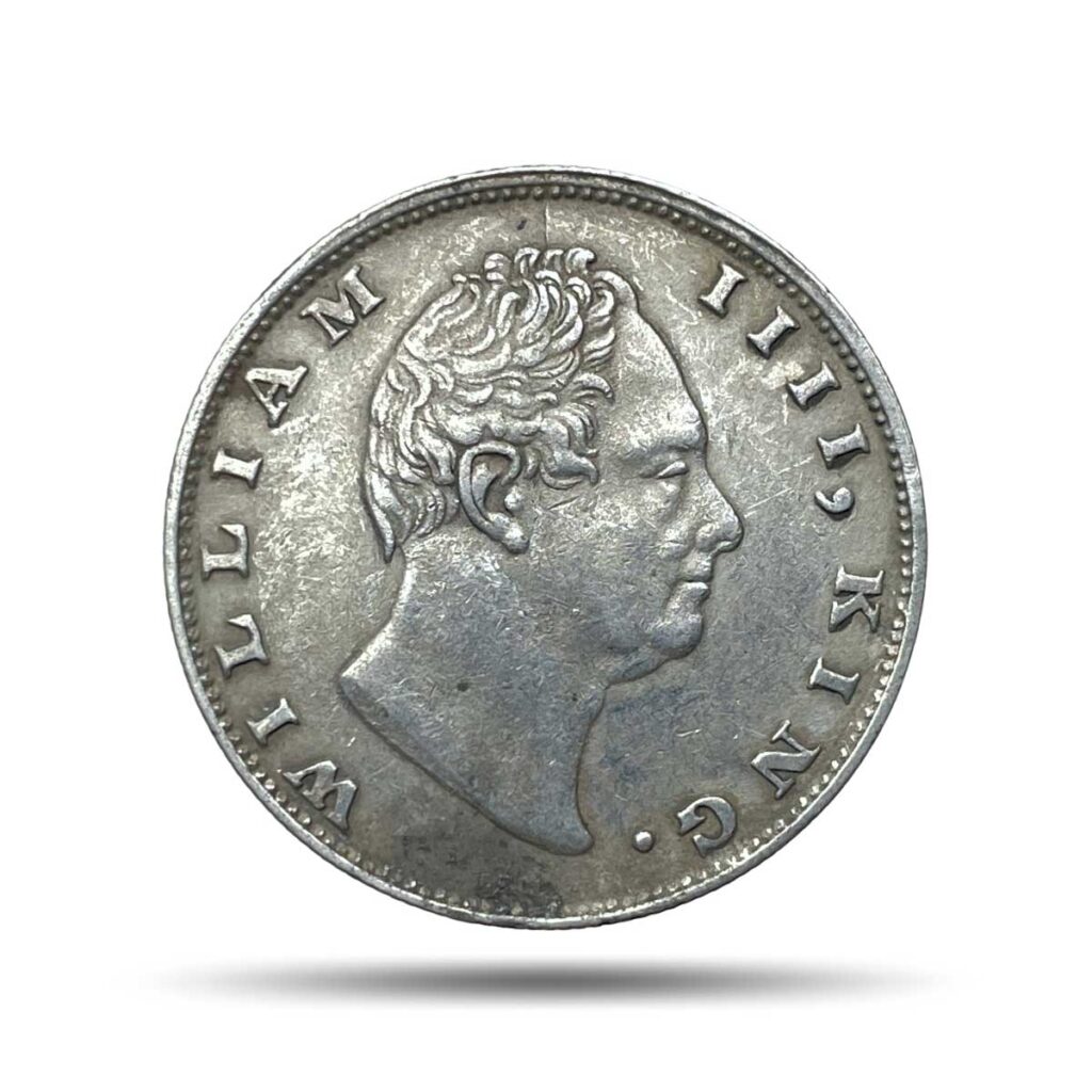 Rare One Rupee William IIII 1835 Calcutta Mint (Obv-A, Rev-III) Silver ...